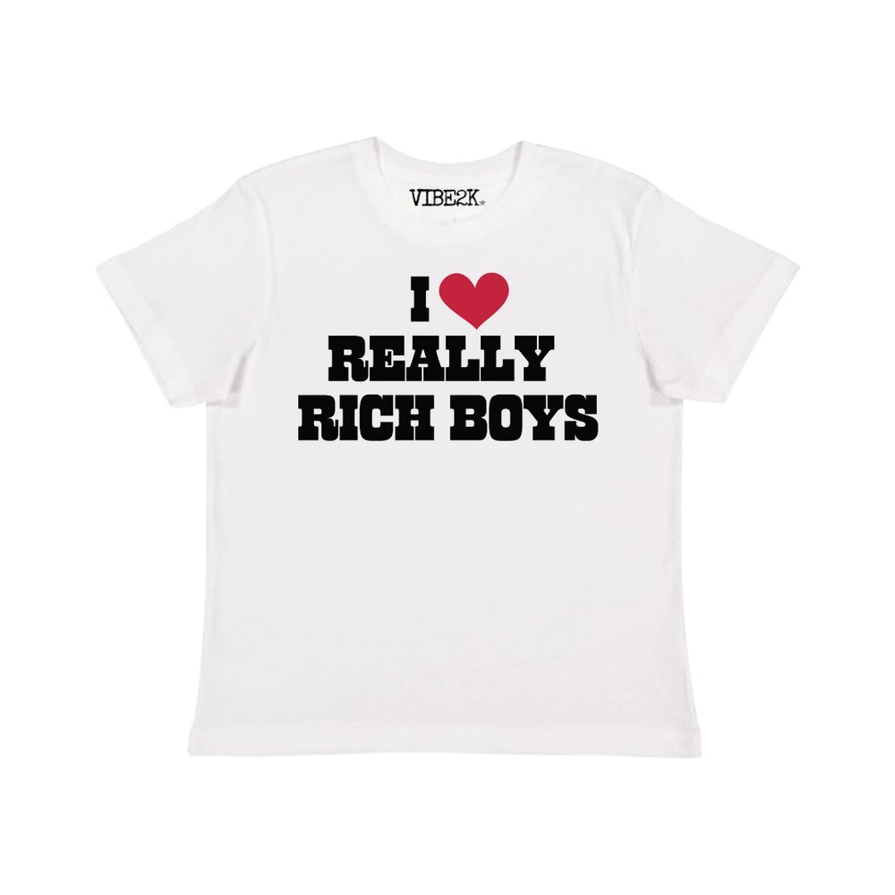 I Love Really Rich Boys Baby Tee – VIBE2K